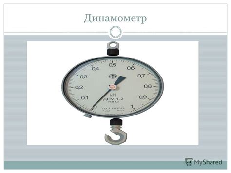 Презентация на тему: "Динамометр Динамометр - прибор, предназначенный ...