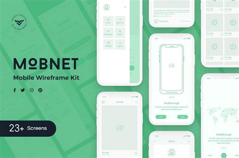 20 Mobile App Wireframe Templates Iphone Android Design Shack