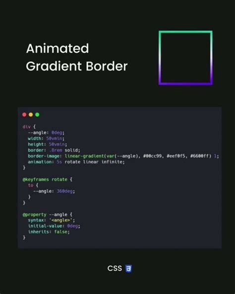 css tutorial 2022 css gradient border animated gradient border css