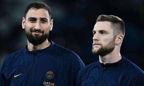 PSG Retour Sur Les Terrains Pour Donnarumma Et Skriniar