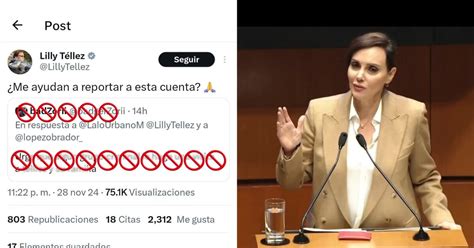 ¿amenazan De Muerte A La Senadora Lilly Téllez Este Fue El Mensaje