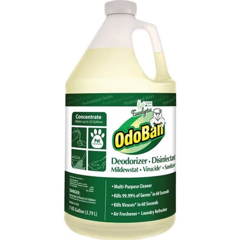 Odoban Deodorizer Disinfectant 1 Gallon Msds 115500 Hd Supply