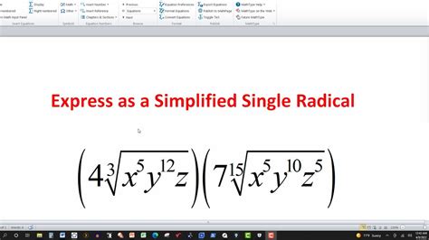 Radical Math