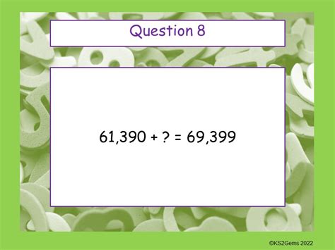 Y5 Addition And Subtraction Quizzes Teaching Resources