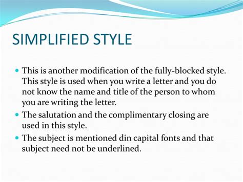 Business Letters And Different Styles PPTX