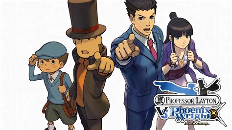 Professor Layton Vs Phoenix Wright Ace Attorney 2012