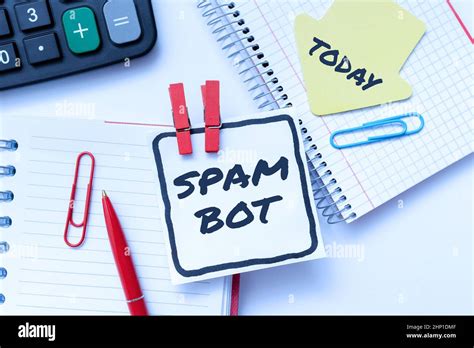 Text Caption Presenting Spam Concept Meaning Autonomous Program On