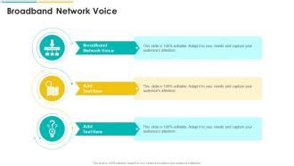 Broadband Network Voice In Ppt Powerpoint Presentation Slide Templates Cpp PPT PowerPoint