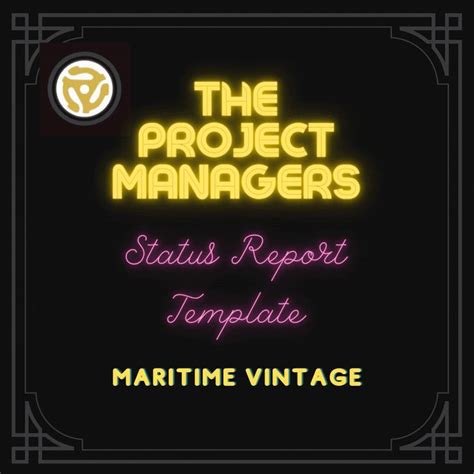 The Project Managers Toolkit Status Report Template Marketing Strategy Social Media Project