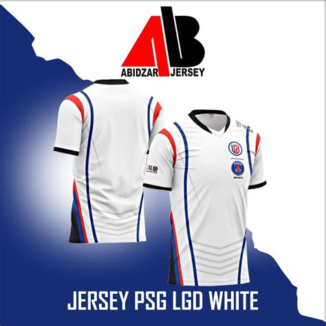 Jual Jersey Psg Lgd White Edition Game Dota Shopee Indonesia