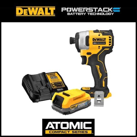DEWALT ATOMIC 20V MAX Brushless Cordless Compact 1 4 In Impact Driver