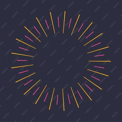 Premium Vector Set Of Colorful Firework For Element
