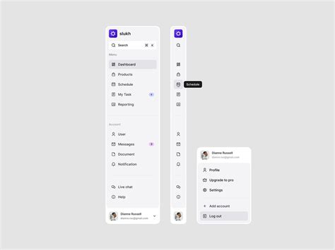 sidebar navigation navigation design sidebar design navigation