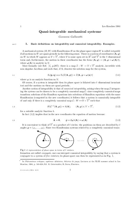 Pdf Smooth Prime Integrals For Quasi Integrable Hamiltonian Systems