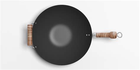 흰색 배경에 고립 된 나무 핸들 빈 냄비 3 차원 일러스트 레이 션 궁중팬에 대한 스톡 사진 및 기타 이미지 궁중팬 주철 컷아웃 Istock