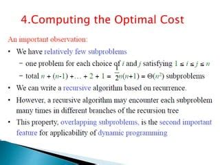 Matrix Chain Multiplication PPT