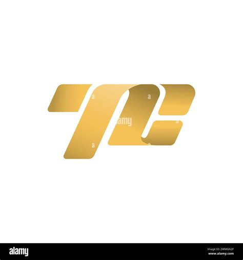 Initial Letter Tc Logo Design Template Linked Vector Image Tc Logo Initial Letter Design