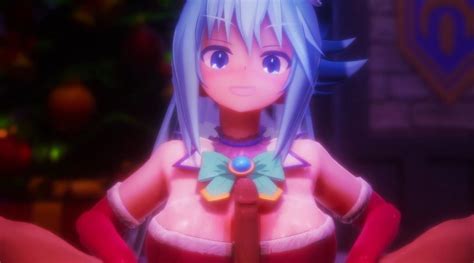 Konosubas Moist Aqua Celebrates Christmas With Sex In Fan Animation