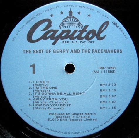Buy Gerry And The Pacemakers The Best Of Gerry And The Pacemakers