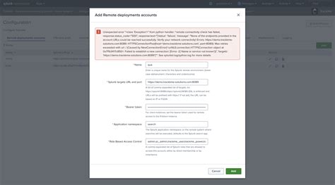 Splunk Remote Deployments Splunkremotesearch TrackMe Documentation