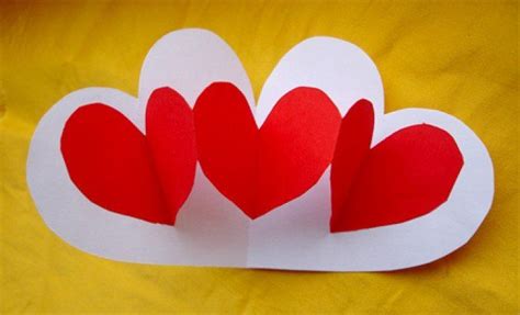 Об'ємні валентинки своїми руками, приклад виготовлення, фото | Поделки ...