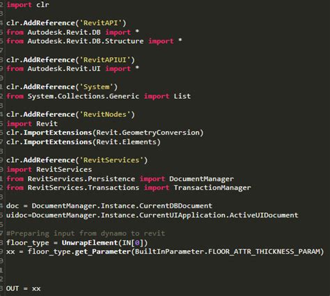 Get And Set Parameterbuiltin Revit Dynamo