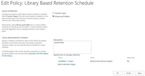 Sharepoint 2013 Configure A Document Expiration Policy Adventures
