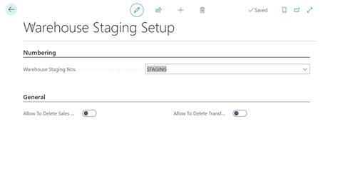 warehouse staging help center