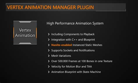 Unreal Engine Vertex Animation Manager Download V14 For Ue 427 5