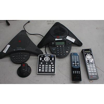 Polycom Teleconferencing Items Lot 878957 ALLBIDS