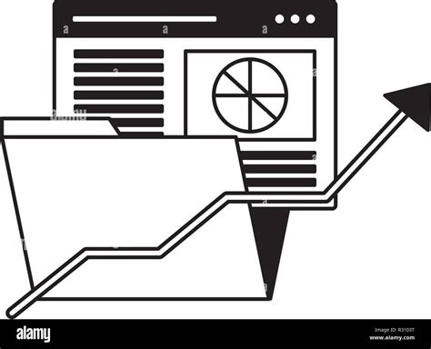 Website Folder File Arrow Search Engine Optimization Vector