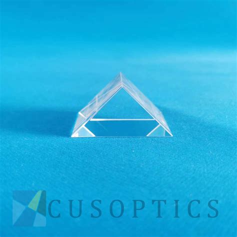 Optical K9 Glass Triangle Prism Sapphire Glass Quartz Glass Optical Glass Custom Fabrication