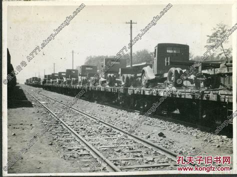 图补图一侵华日军相册完整巨册37x28cm 共445张 正太平汉铁路沿线军列 河北石家庄火车站市街小学校等河北邯郸祠庙