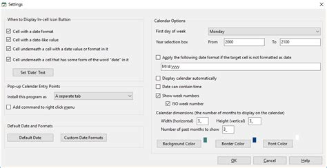 Control How The Date Picker Works