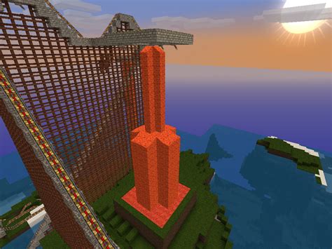 Minecraft Achterbahn v Maps Mod für Minecraft modhoster de