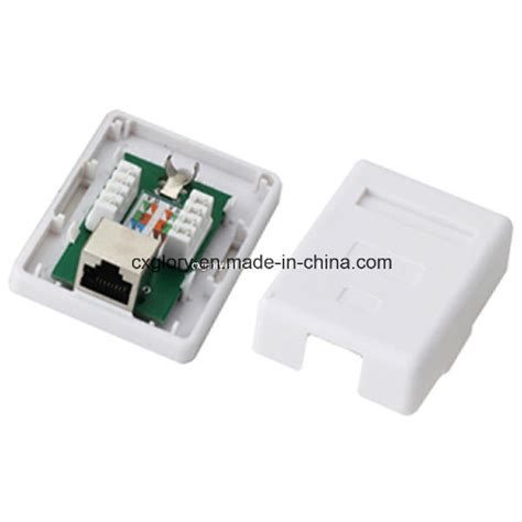 Shielded Cat 5e FTP Surface Mount Box Cat 5e FTP Surface Mount Box And FTP Surface Mount Box