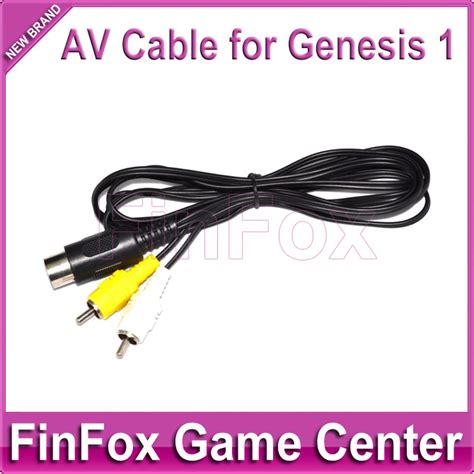 Купить AV-кабель для sega Бытие 1 rca av-кабель для sega mega Драйв 1 в ...