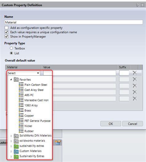 toolbox adding a custom property into solidworks toolbox ime wiki