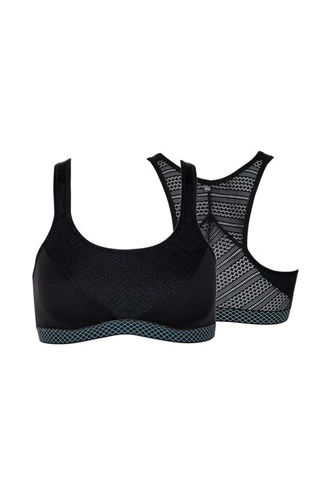 Lingerie Powerful Crop Top Sports Bra Lisca
