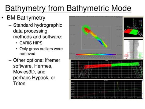 Ppt High Resolution Bathymetric Mapping With The New Broad Bandwidth