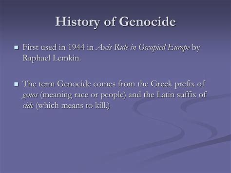 Ppt Genocides Powerpoint Presentation Free Download Id2222621