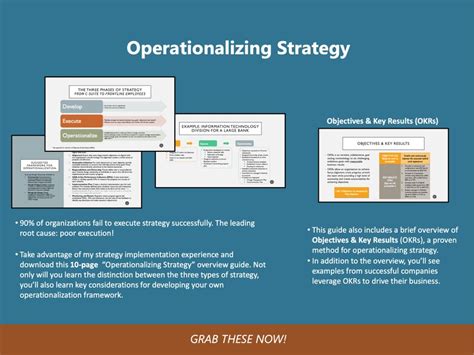 Understanding Strategy And Improvement Operationalizing Strategy