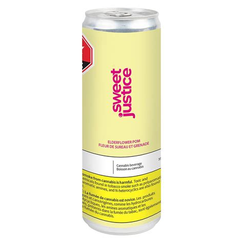 Sweet Justice 11 Elderflower Pom Drink 10mg Leafly