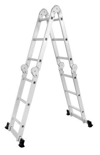 Drabina aluminiowa przegubowa składana wielofunkcyjna 4x3 DRABEST DR
