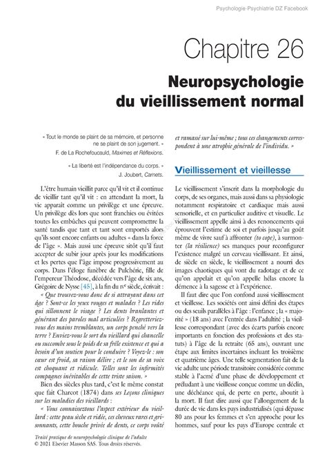 Traité Pratique De Neuropsychologie Clinique De Ladulte 2021 662 676