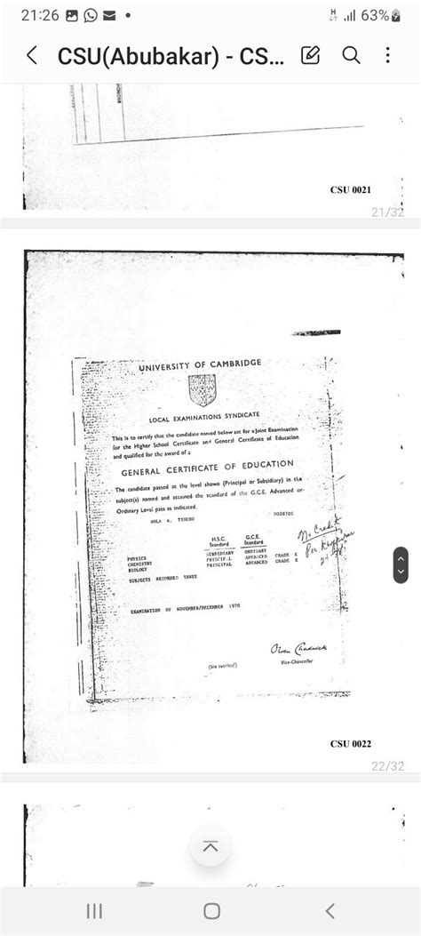 Chicago State University Finally Releases Tinubus School Records To