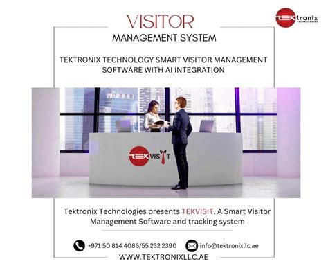 Hotel Visitor Management Systems From Tektronix Technologies In Dubai Abu Dhabi And Throughout