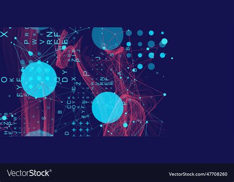 Abstract Flowing Wave Lines Design Element Vector Image
