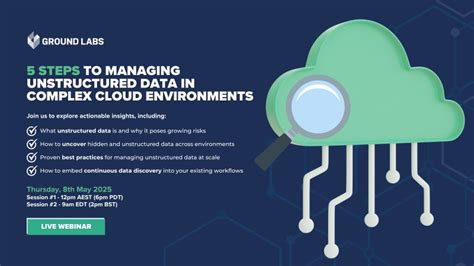 5 Steps To Managing Unstructured Data In Complex Cloud Environments … Ground Labs
