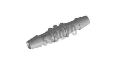 Straight fitting connector, internal diameter 4 mm